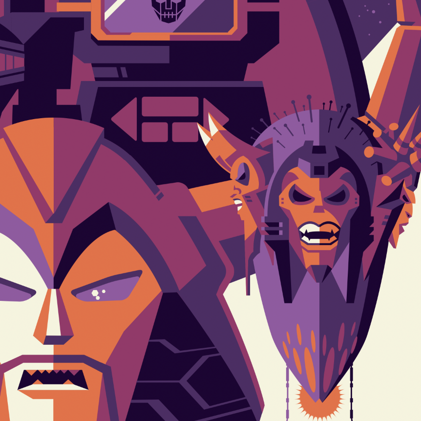 CYBERTRONIC SPREE regular edition screenprint – strongstuffstore