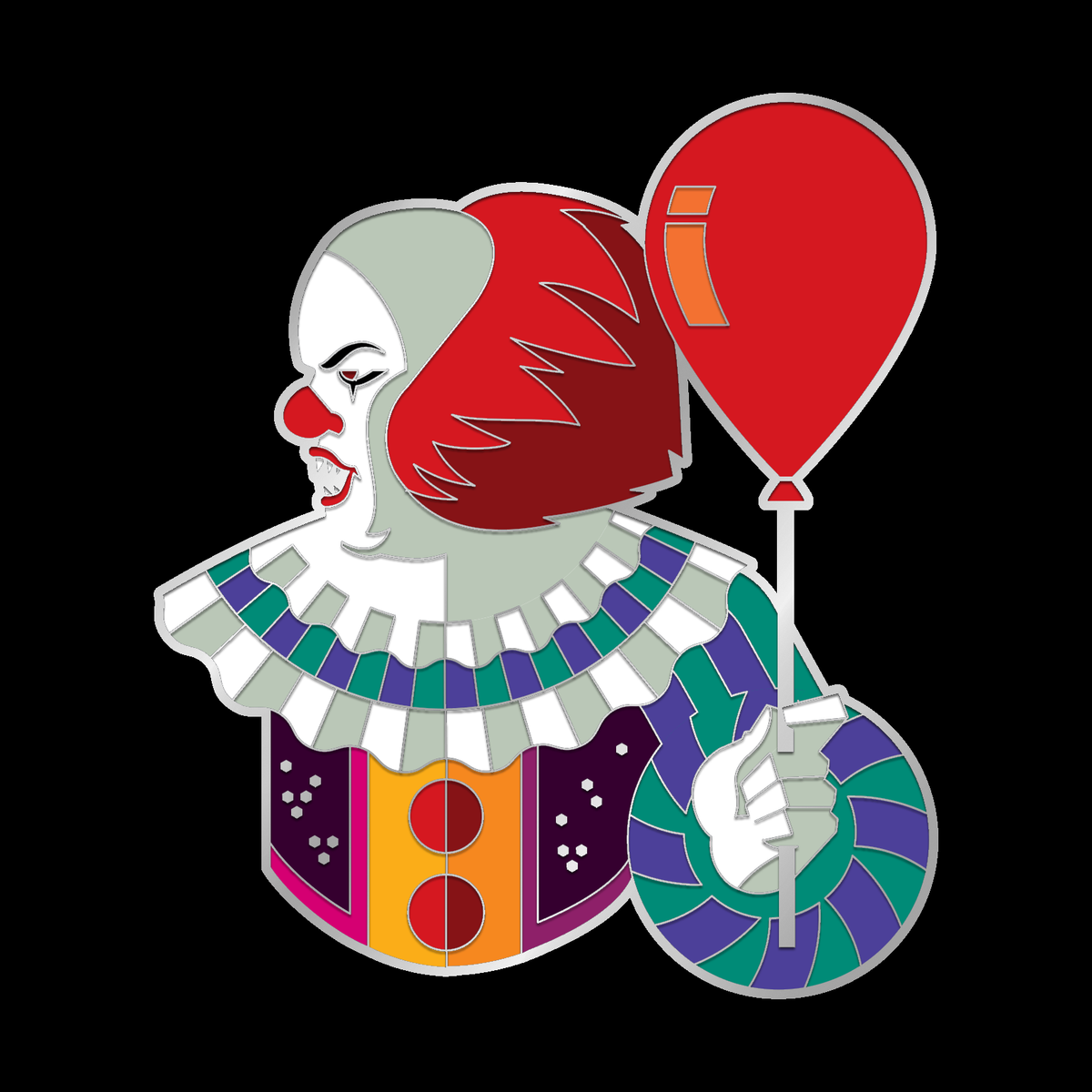 PENNYWISE enamel pin – strongstuffstore