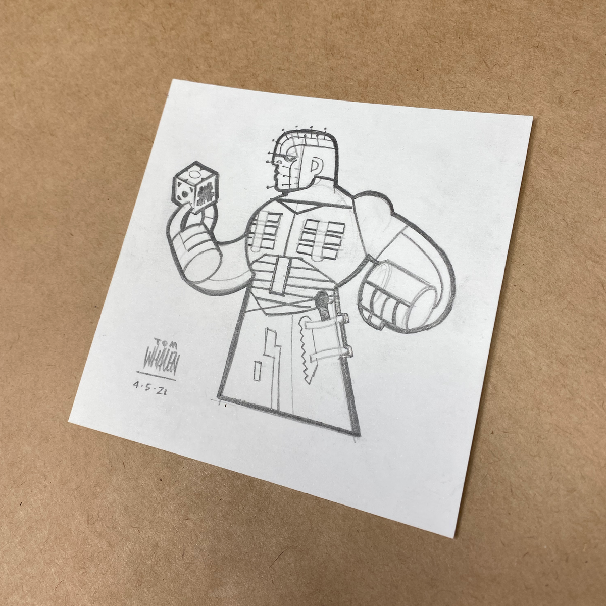 PINHEAD 4x4 sketch – strongstuffstore